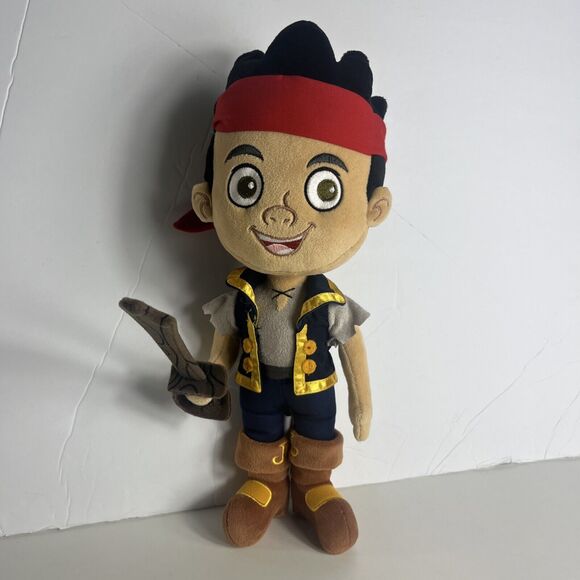 Disney | Toys | Disney Store Jake The Neverland Pirates Plush Stuffed ...